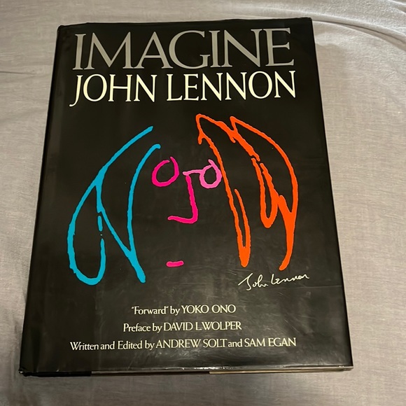 John Lennon | Other | Imagine John Lennon Book 988 Solt Andrew Sam Egan ...